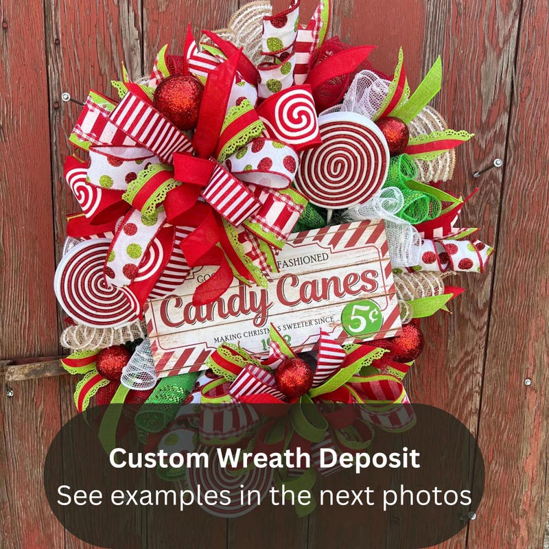 Custom Wreath - Etsy