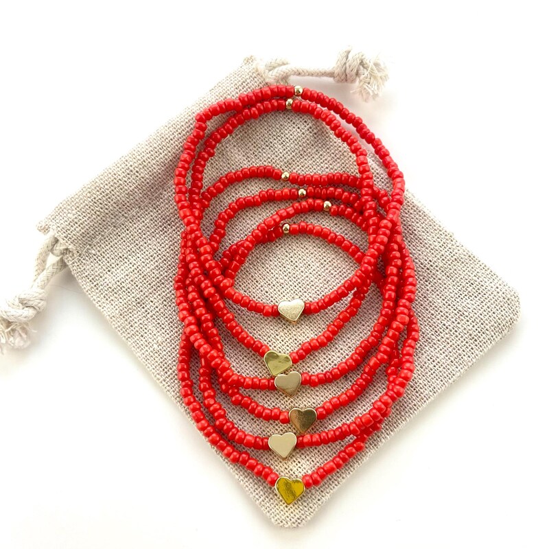 Red and Gold - Etsy