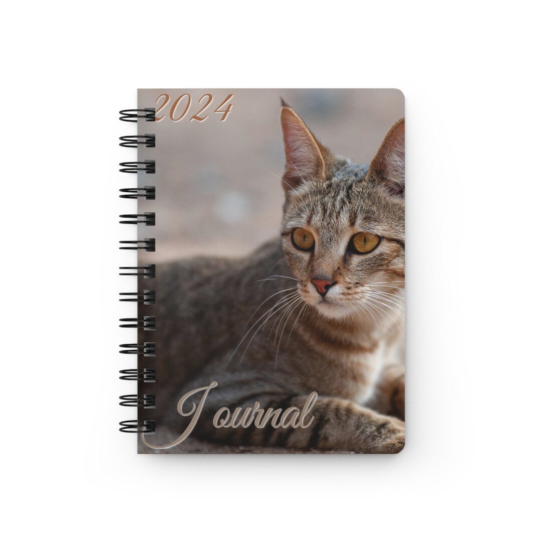 2024 House Cat Diary, Notepad, Note Taker, Journal, Book for Writers ...