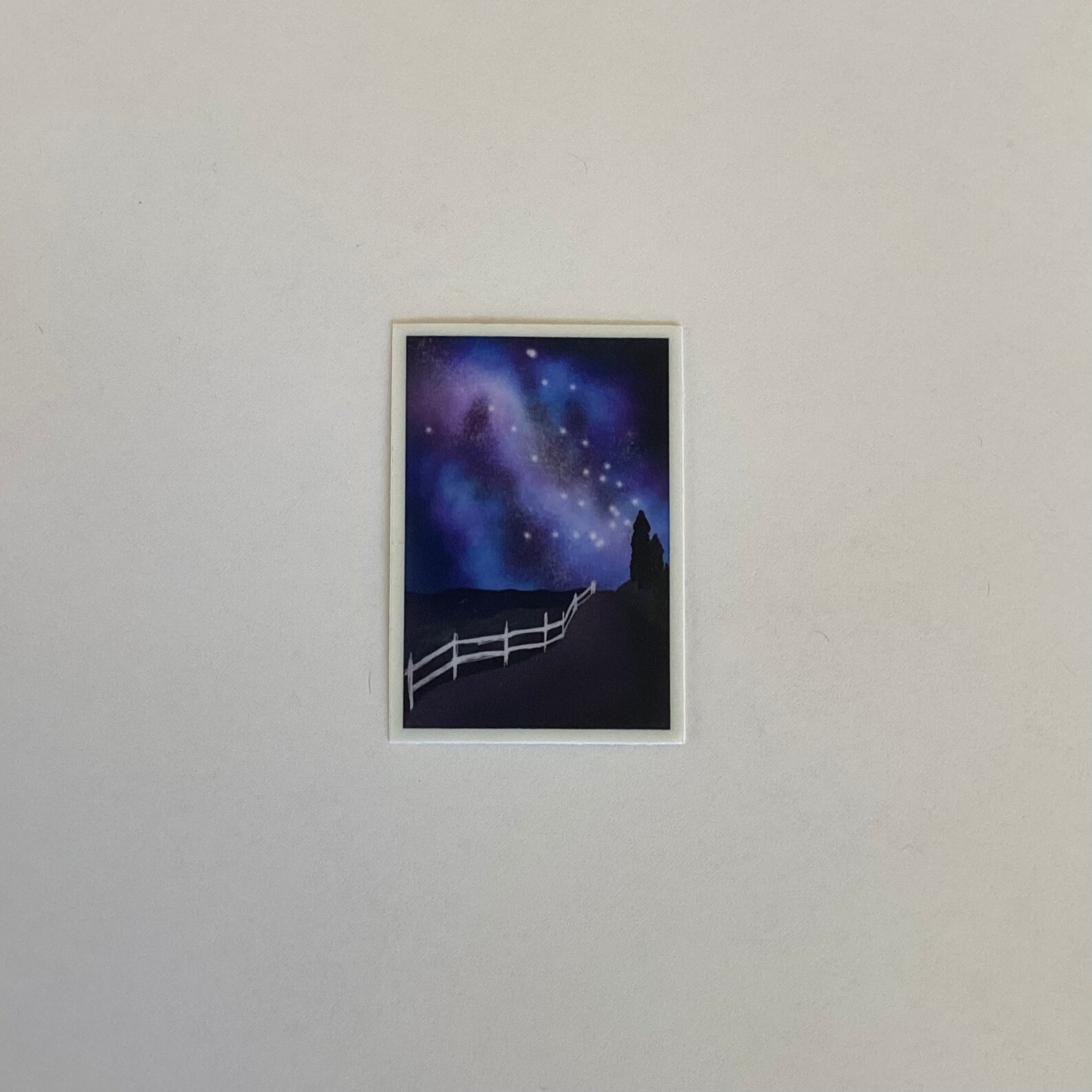 Starry Night Sticker, Star Sticker, Cute Sticker - Etsy