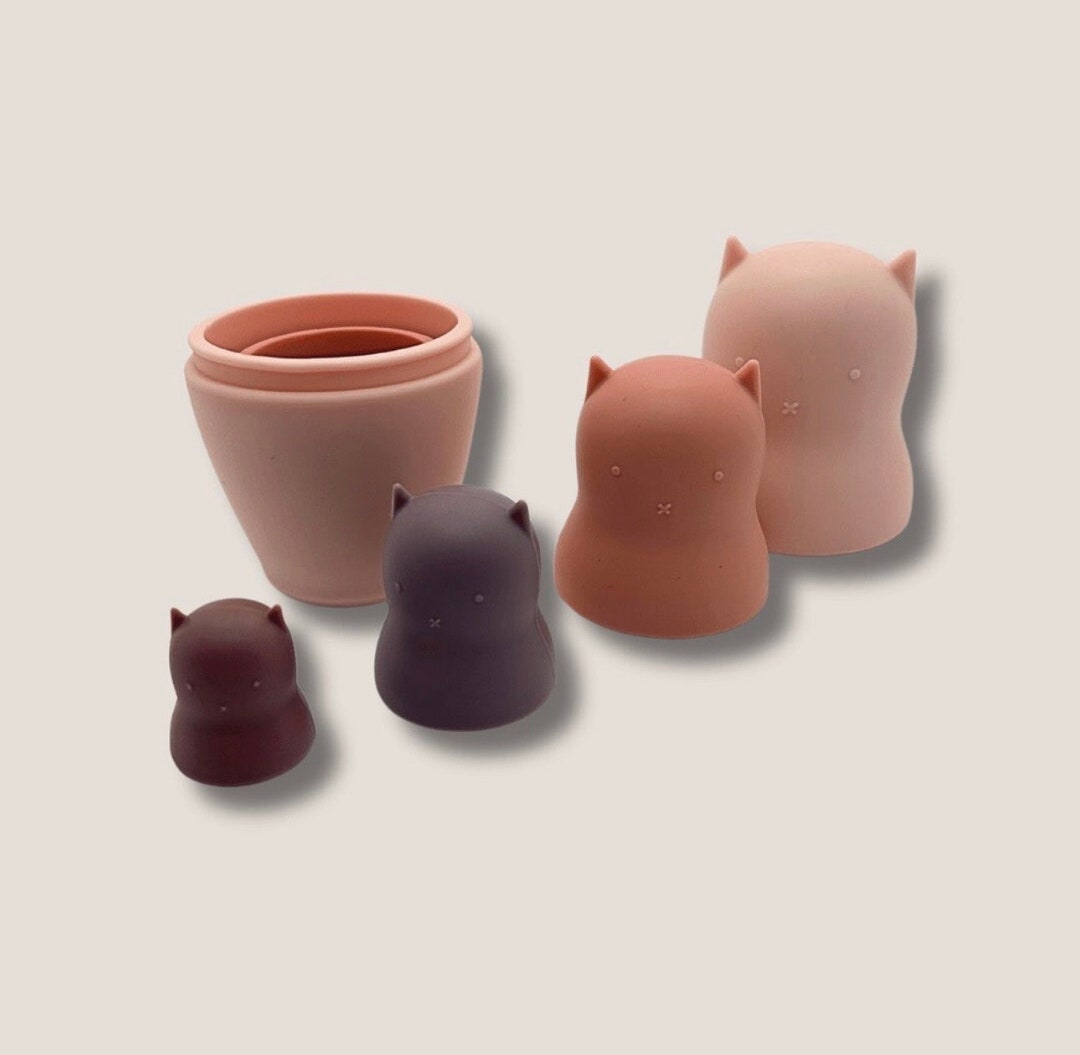 Montessori Silicone Nesting Dolls - Etsy