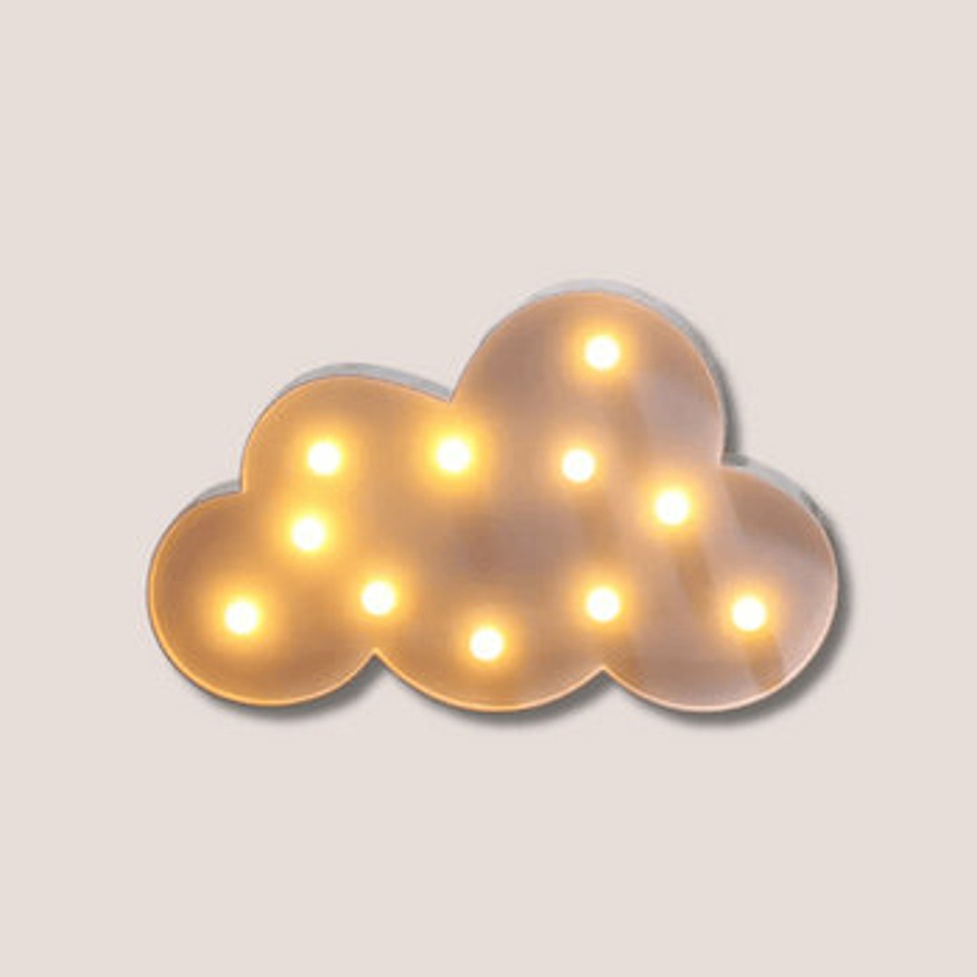 Cloud-shaped Night Light - Etsy