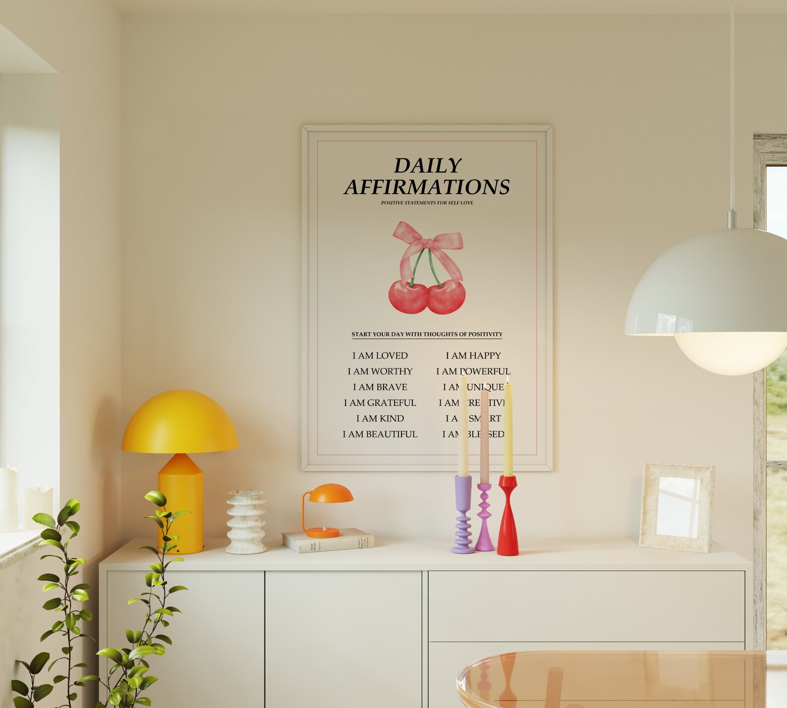 Coquette Room Decor Coquette Wall Art Motivational Poster Girly Wall ...