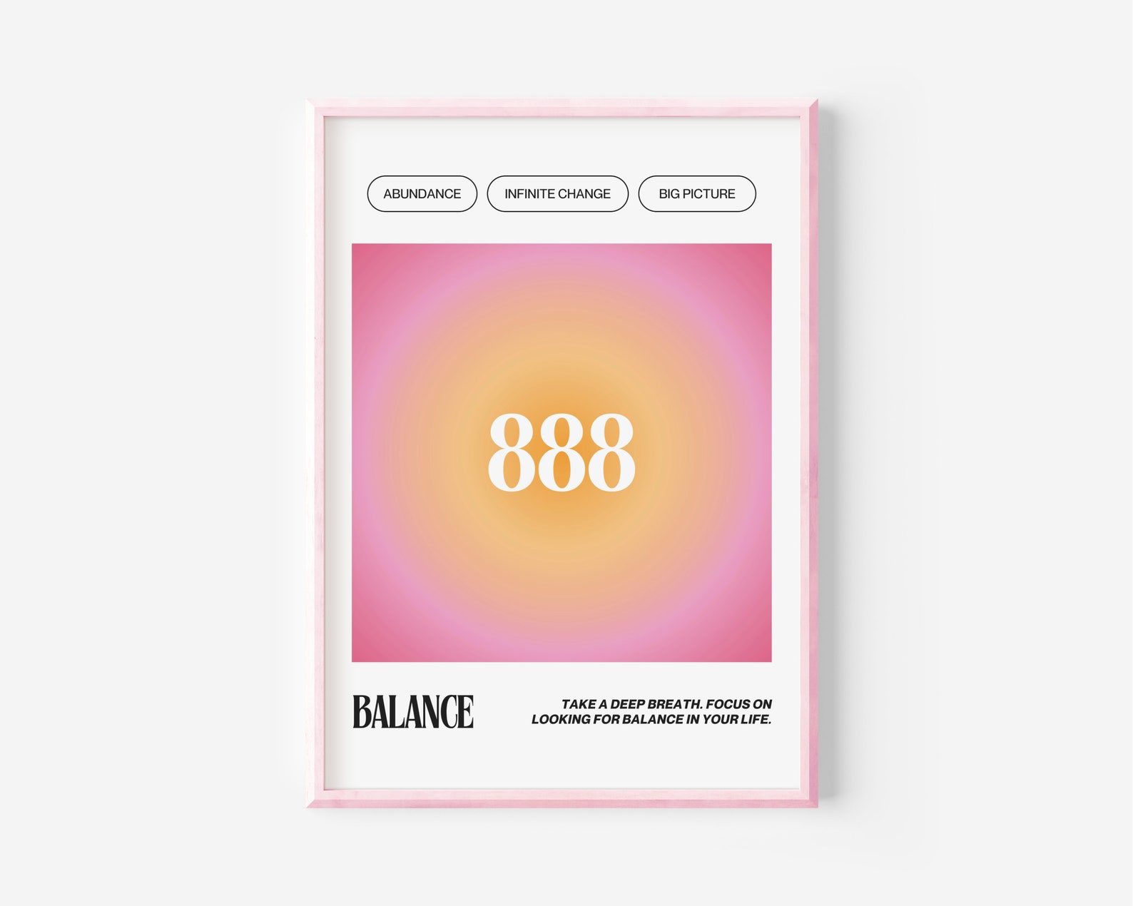 888 Angel Number Poster Aura Poster Aura Print Angel Number Print Angel ...