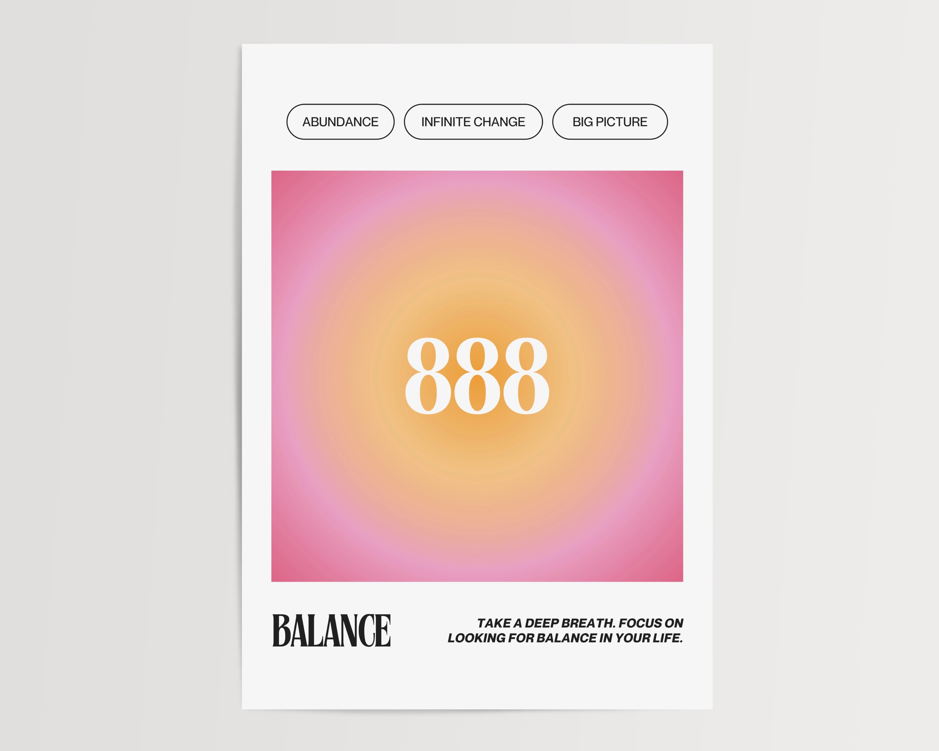 888 Angel Number Poster Aura Poster Aura Print Angel Number Print Angel ...