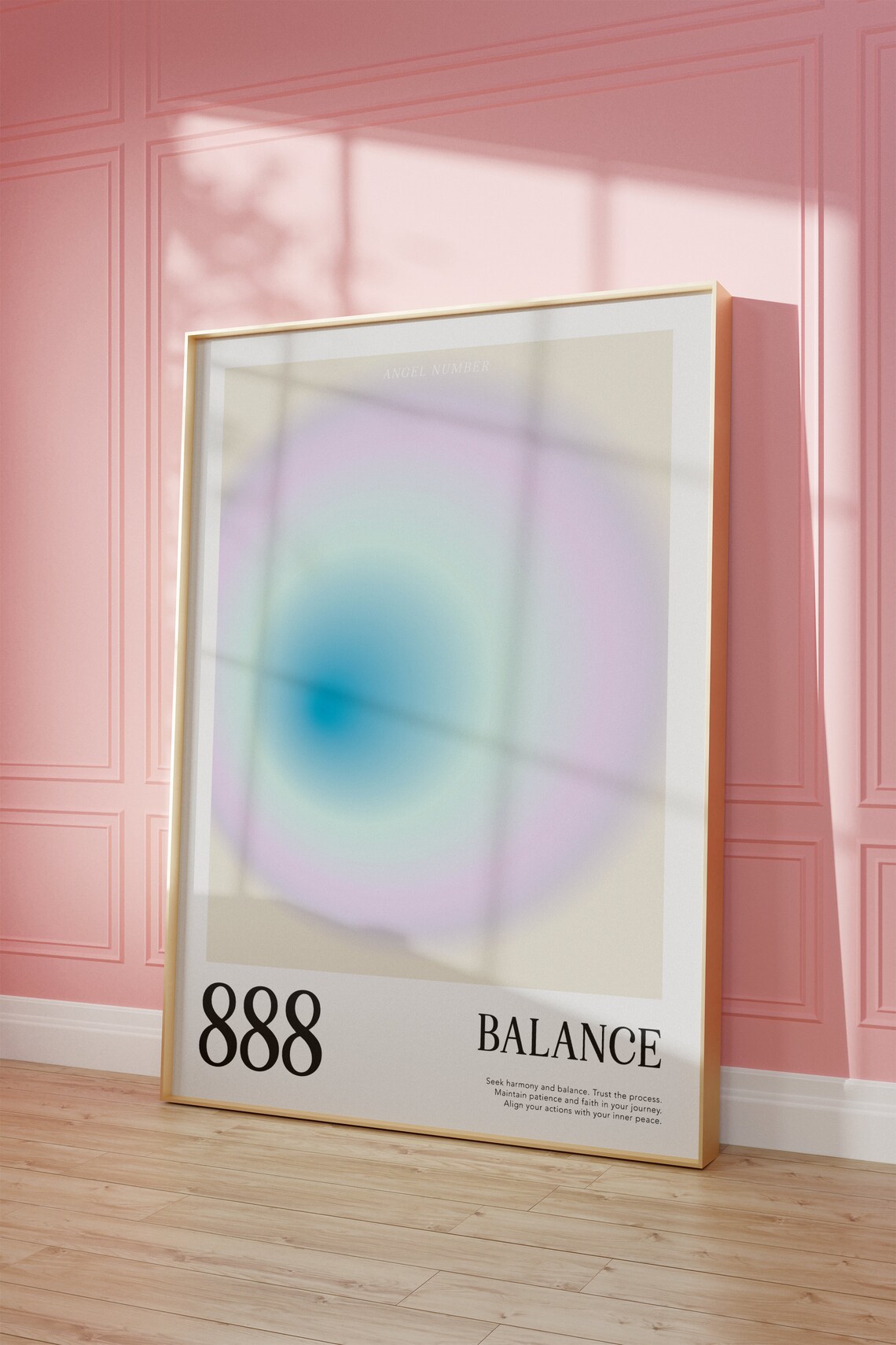 888 Angel Number Poster Aura Poster Aura Print Angel Number Print Angel ...