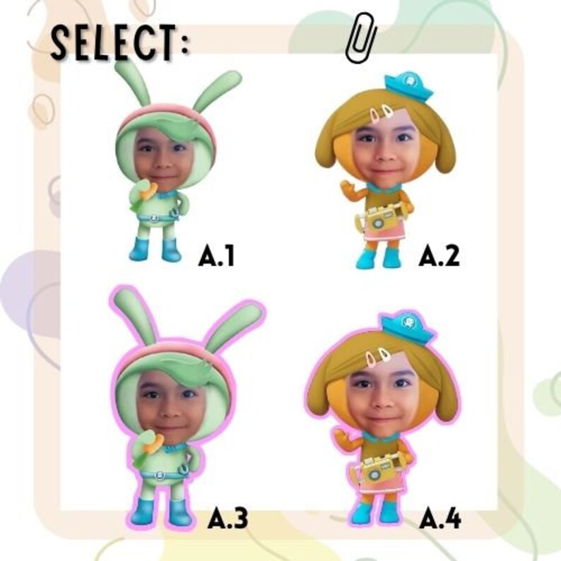 Digital Octonauts Photo Cupcake Toppers For Your Octonauts Birthday