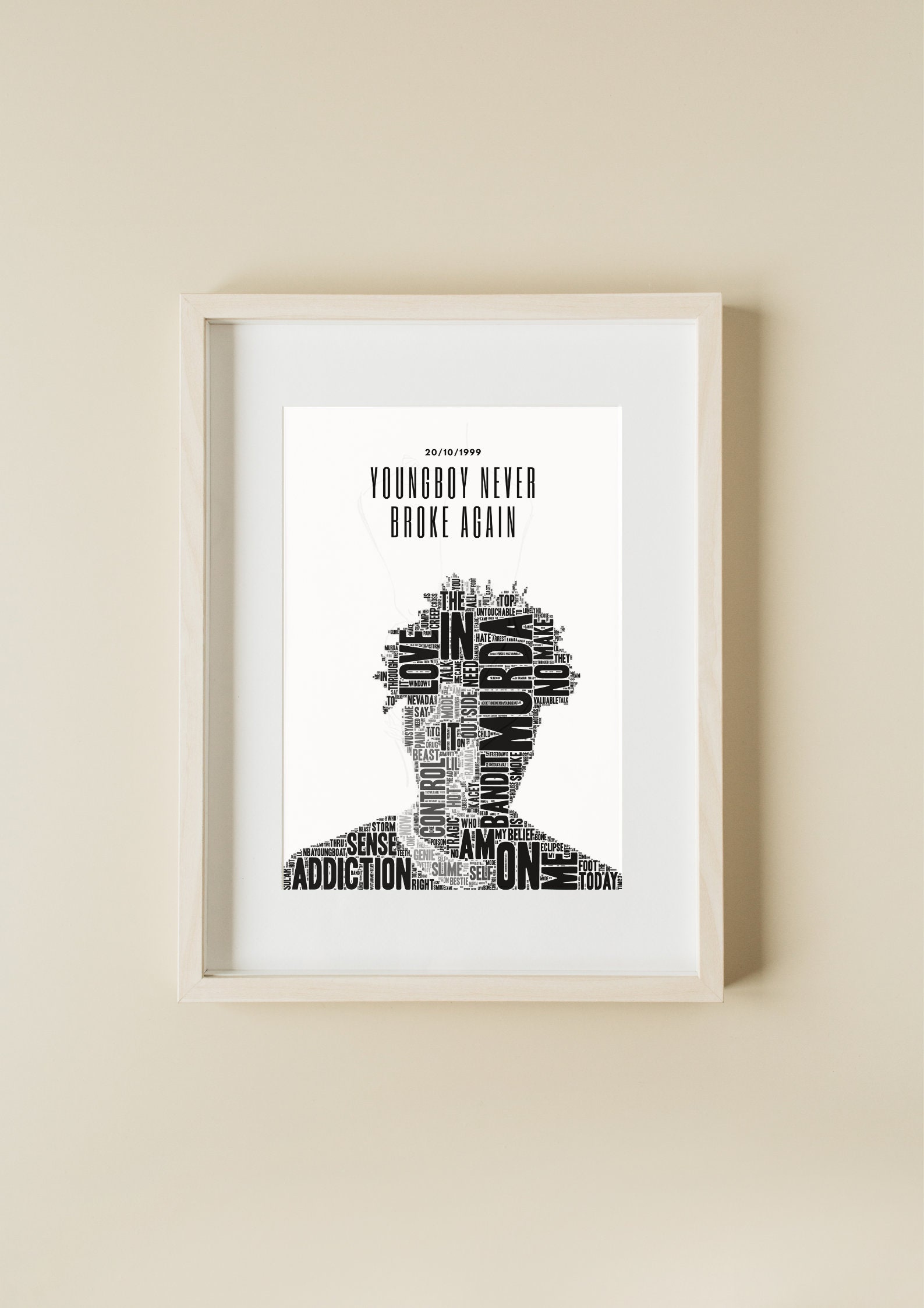 NBA Youngboy Poster / Hip Hop Artwork - Etsy