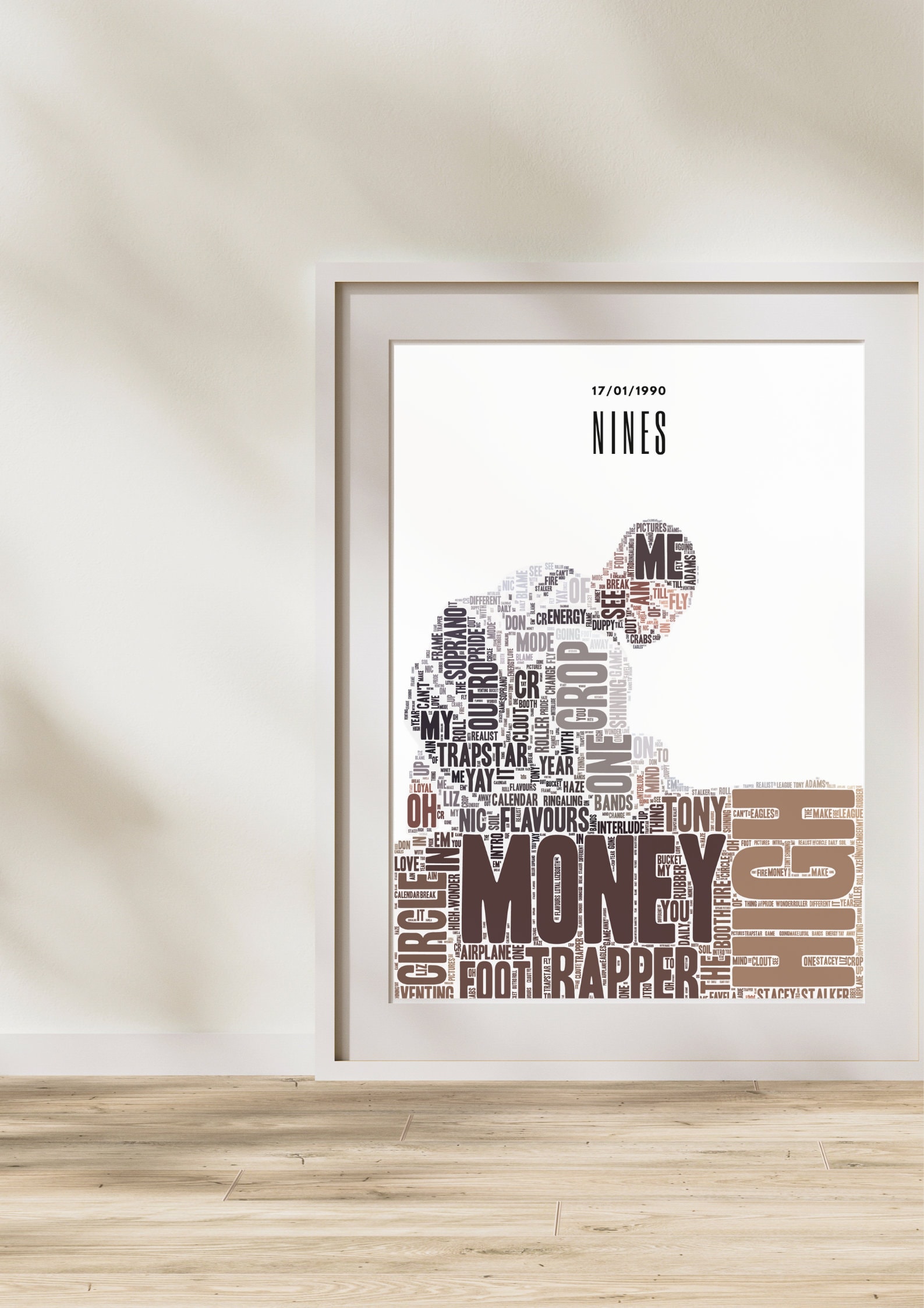 Nines Poster / UK Hip Hop Artwork - Etsy