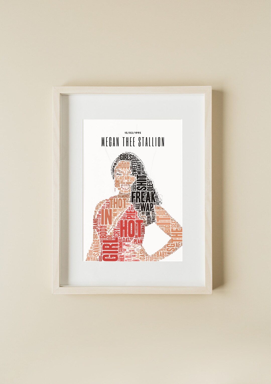 Megan Thee Stallion Poster / Hip Hop Artwork - Etsy