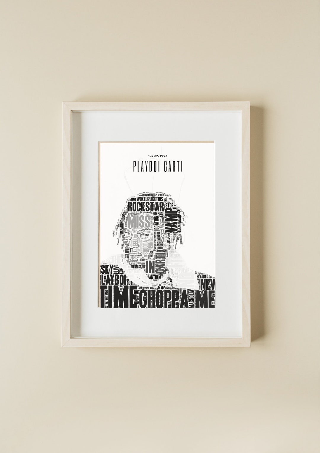 Playboi Carti Poster / Hip Hop Artwork - Etsy