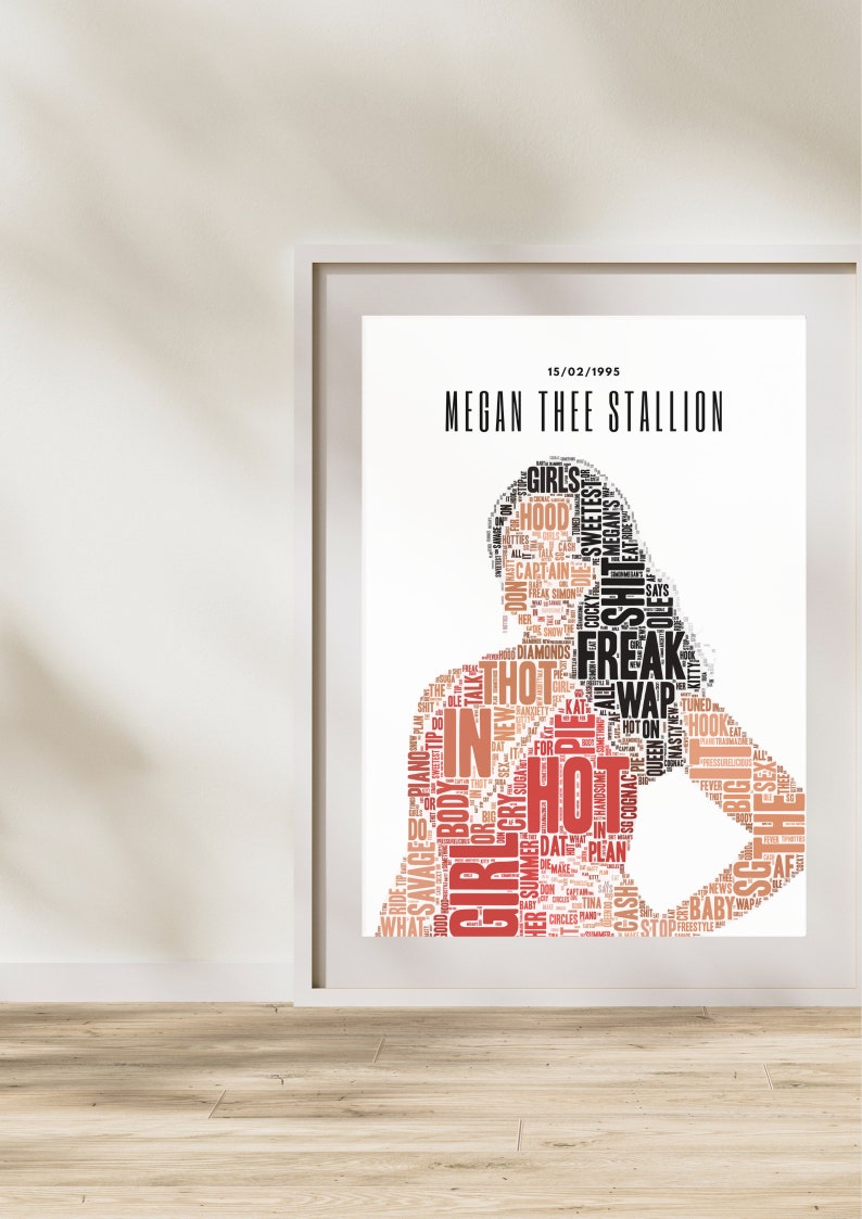Megan Thee Stallion Poster / Hip Hop Artwork - Etsy