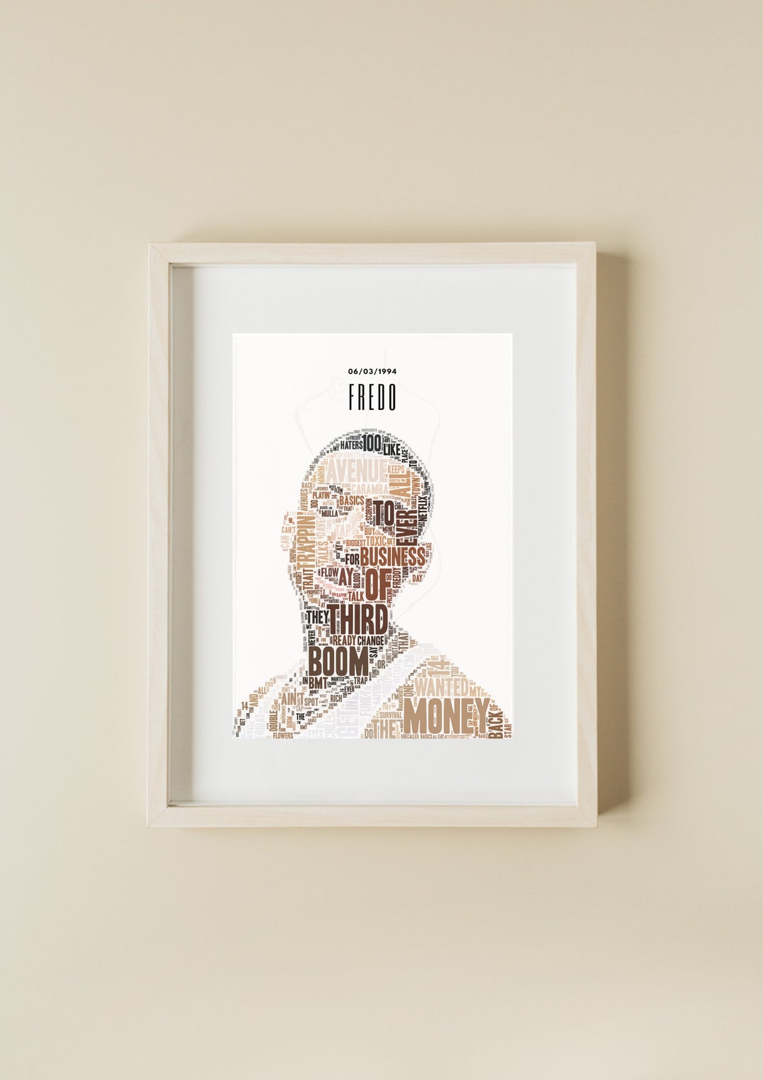 Fredo Poster / UK Hip Hop Artwork - Etsy