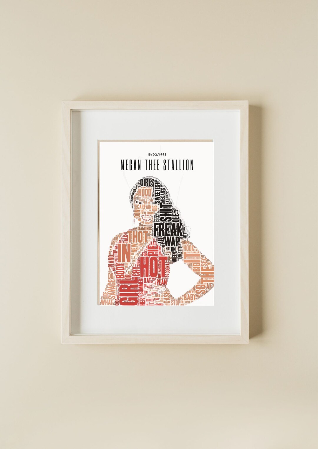 Megan Thee Stallion Poster / Hip Hop Artwork - Etsy