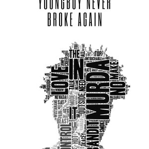 NBA Youngboy Poster / Hip Hop Artwork - Etsy