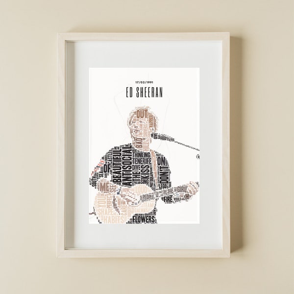 Ed Sheeran - Etsy
