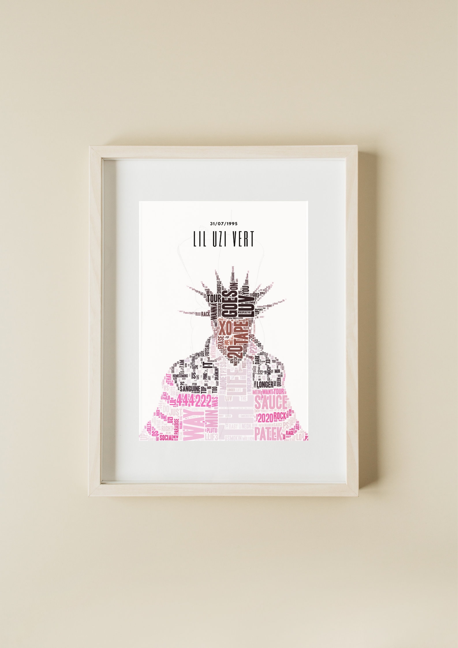 Lil Uzi Vert Poster / Hip Hop Artwork - Etsy