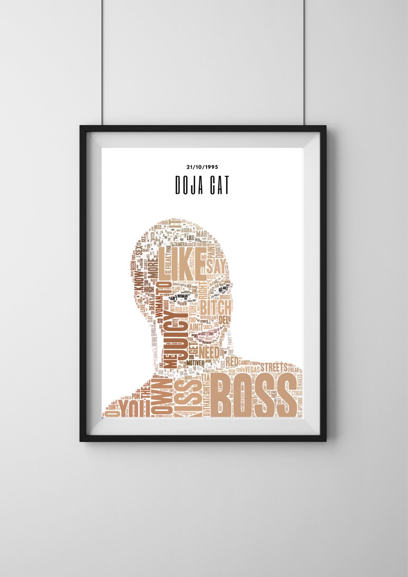 Doja Cat Poster / Hip Hop Artwork - Etsy
