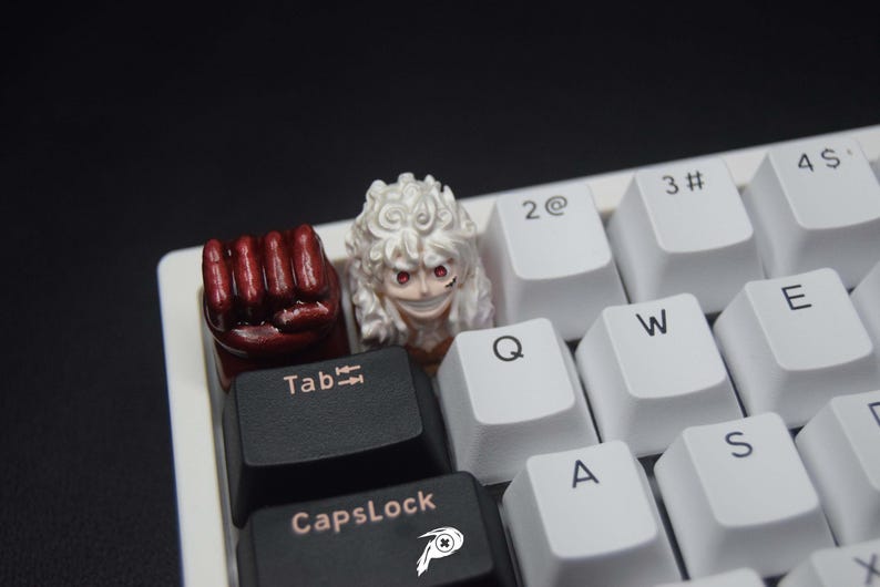 OP Luffy Sun God Nika Form (artisan Keycap) - Etsy
