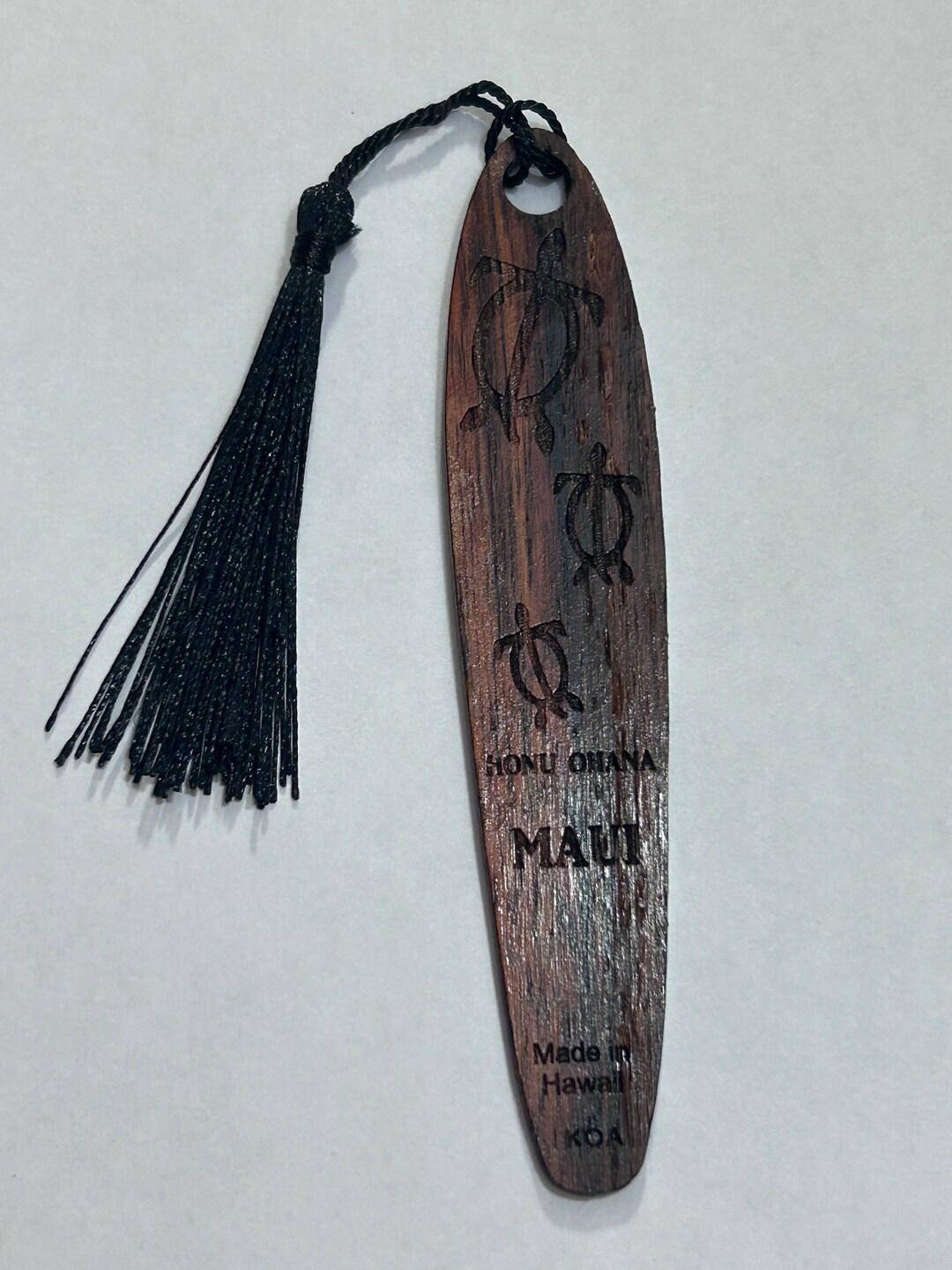 Nature Inspired: Koa Wood With Resin Bookmark - Hong Ohana - Etsy