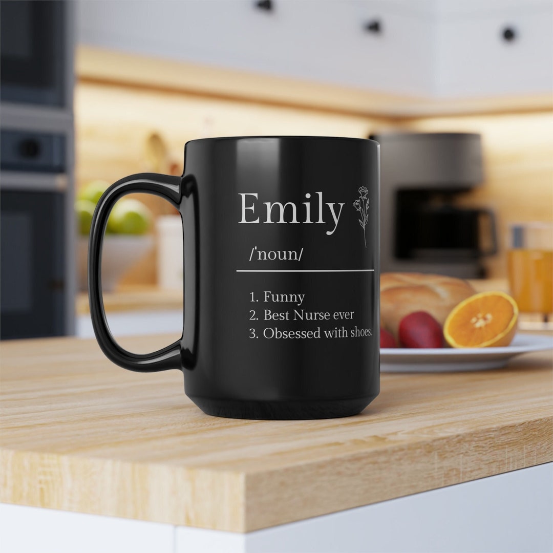 Personalized Name Definition Mug, Custom Coffee Mug, Personalized Name, Gift Mug With Name ...
