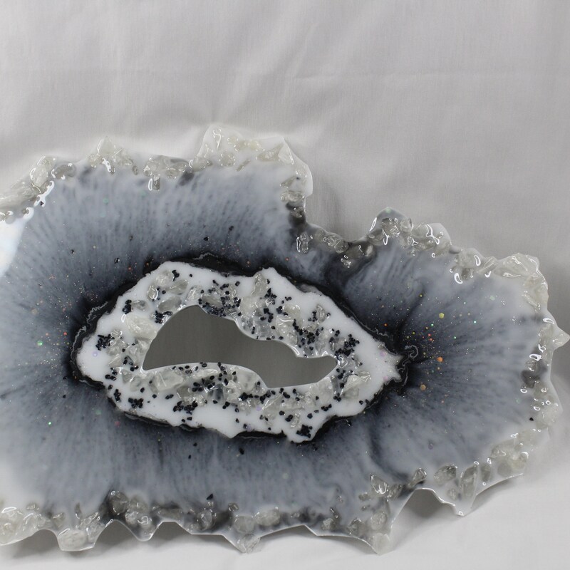 Geode Resin Tray - Etsy