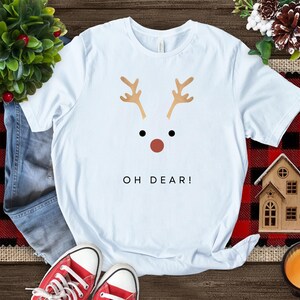 Oh Dear Reindeer PNG SVG | Funny Christmas Shirt Sublimation Design ...