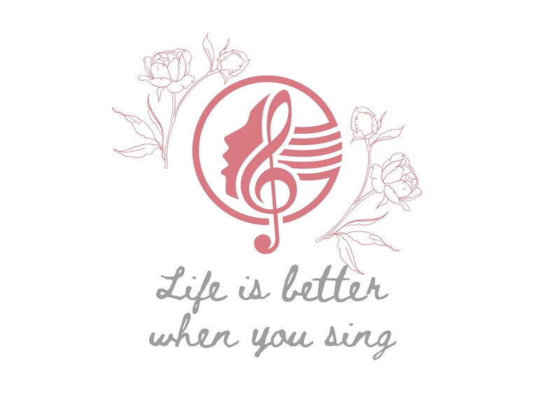 Chorus SVG and PNG Files Digital Choir Clipart, Instant Download, Music ...