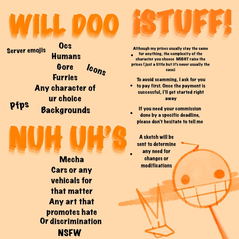 Art Commissions !!! OPEN - Etsy