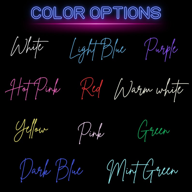 Hashtag Wedding Theme Neon Sign L Custom Wedding Hashtag - Etsy