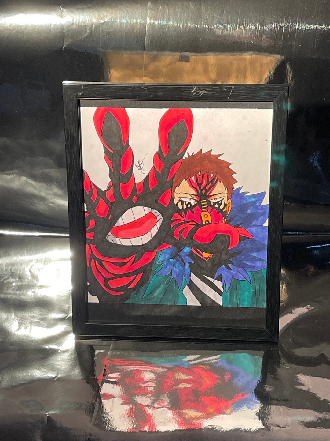 Overhaul A4 Drawing My Hero Academia - Etsy