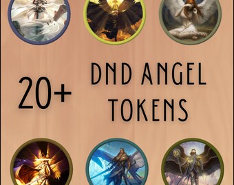 105 Dnd Fighter Ranger Rogue & Warrior Tokens - Etsy