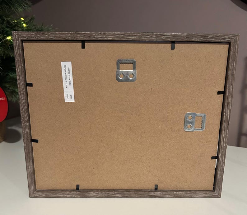 Holiday Gift Winter Scene Shadow Box Vintage Artwork Snowy Village ...