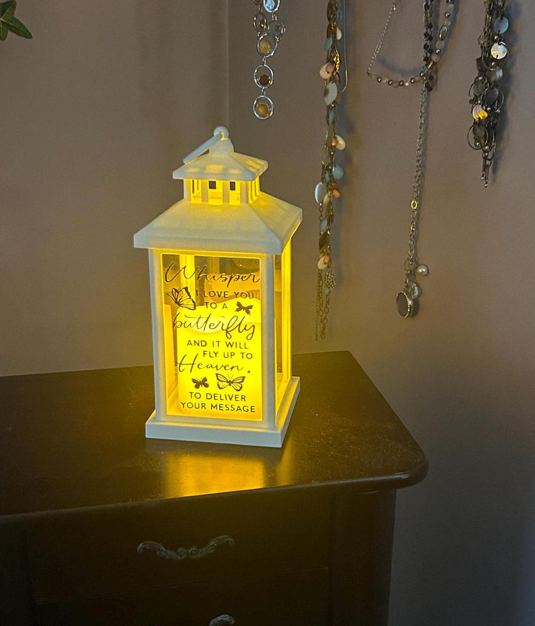 Sympathy Gift Memorial Lantern for Loss of Loved One Condolences ...