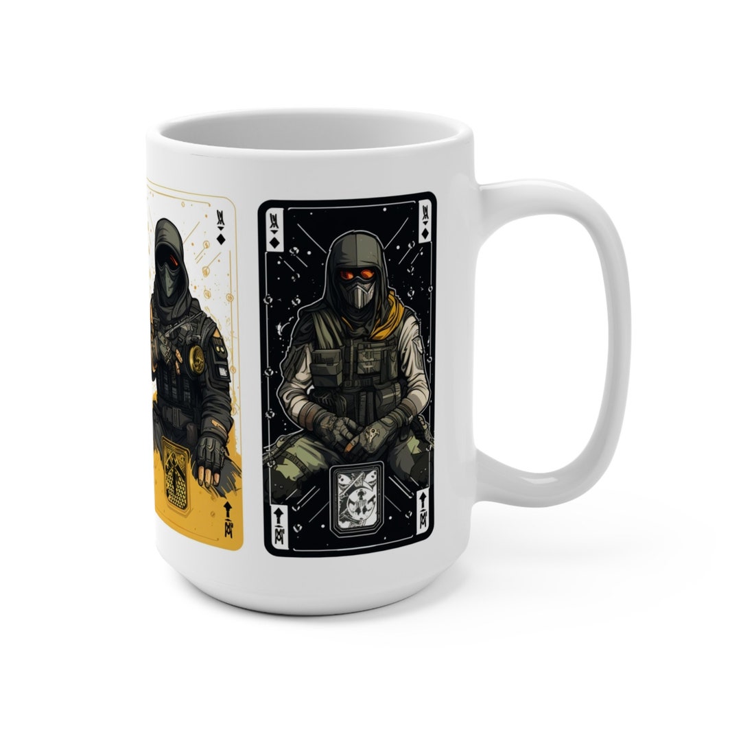 Tactical Special Forces Coffee Mug 15 Oz Military Gift, Durable Ceramic ...