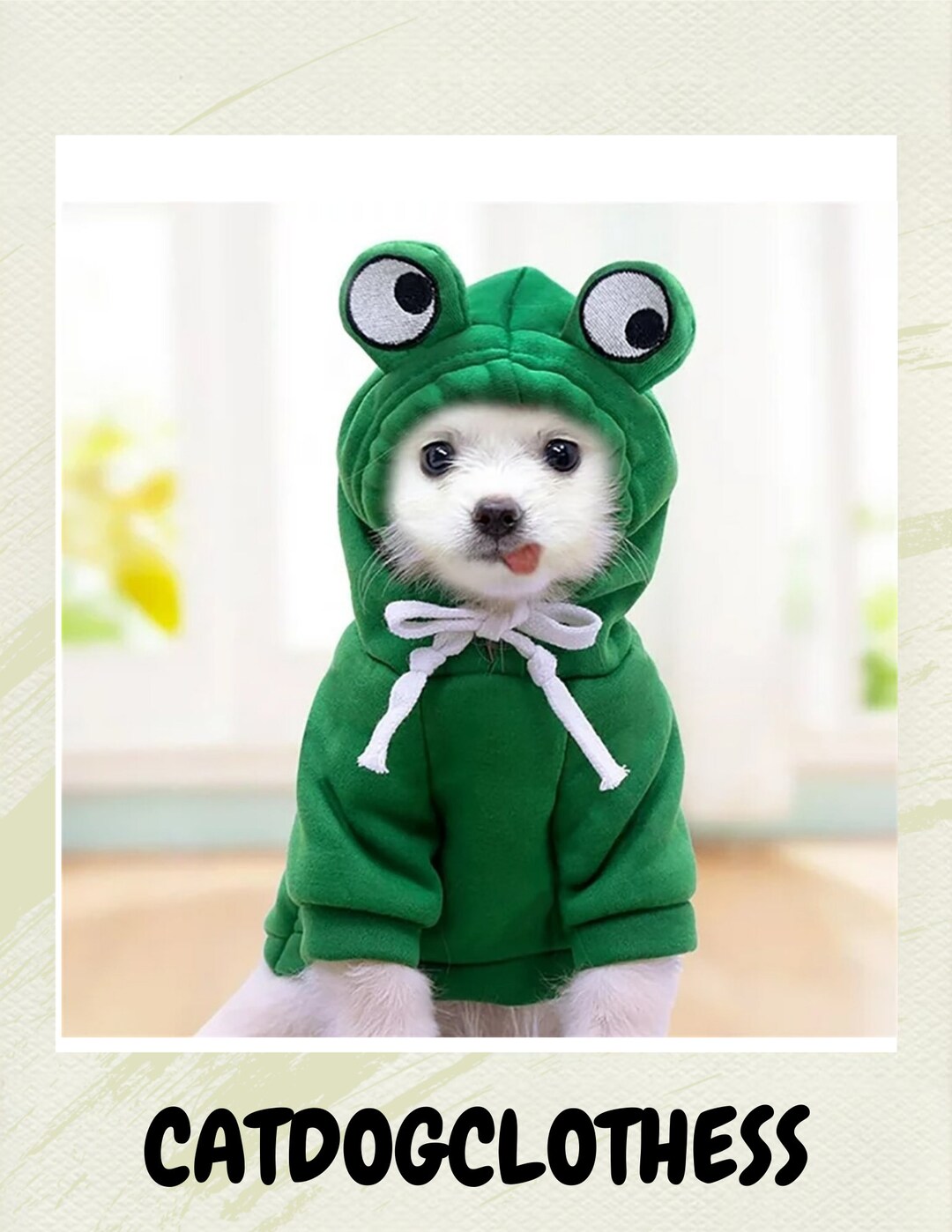 Frog Cat Dog Clothes Cat Clothes Dog Clothes Pet Clothes Paw Clothes - Etsy