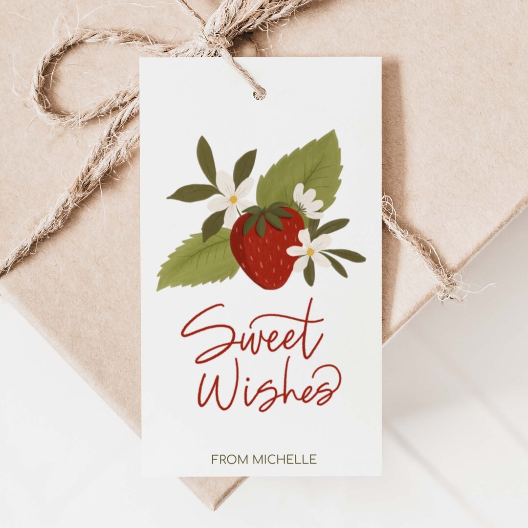 Birthday Gift Tag Celebration Gift Tag for Client Teacher Appreciation ...