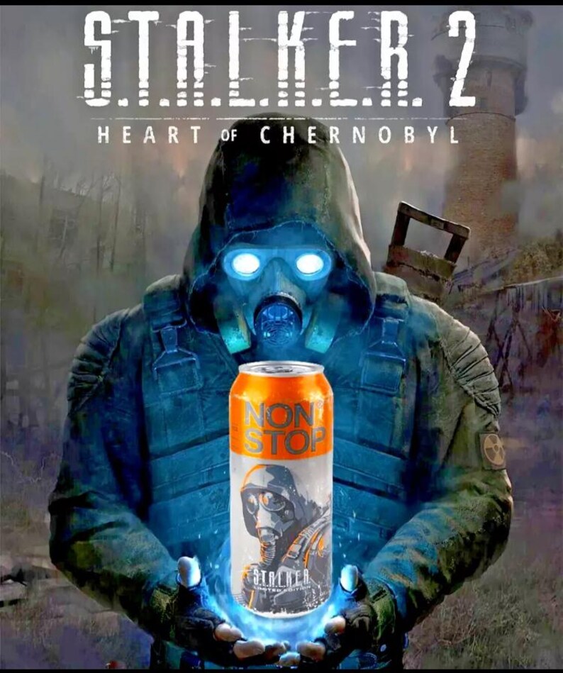 S.T.A.L.K.E.R. 2 Non Stop Energy Drink Tin Can - Empty Souvenir - Etsy