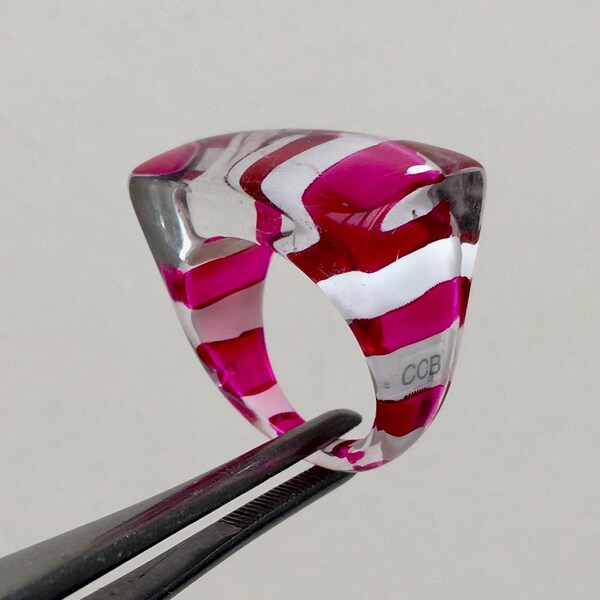 Lucite Ring - Etsy UK