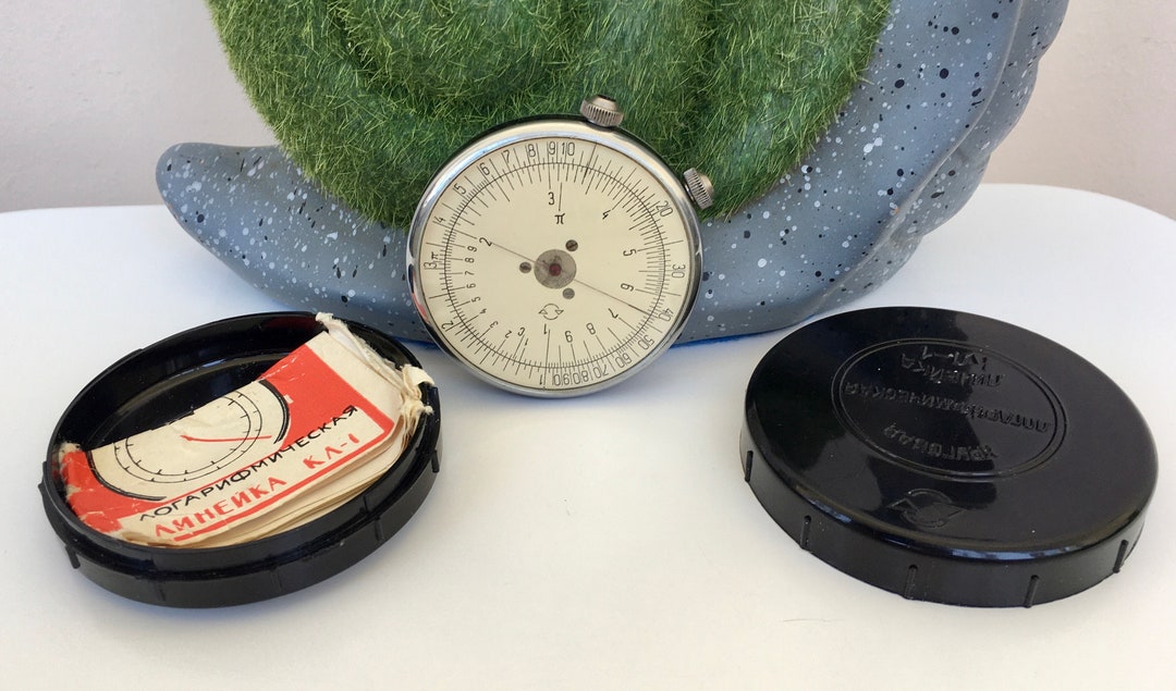 Engineer Logarithmic Mathematical Circular Slide Rule KL-1, Calculator ...