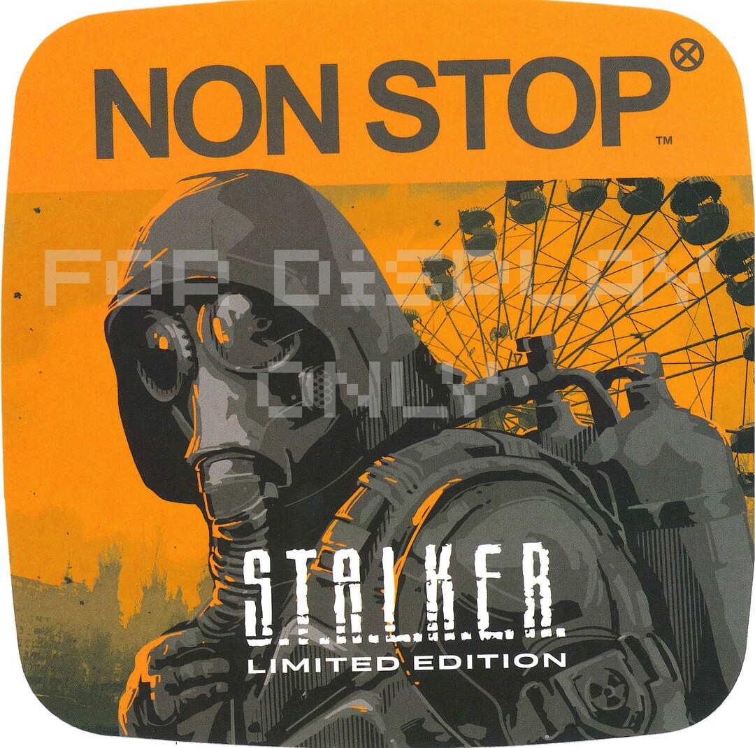 Mini Poster Picture Stalker Limited Edition Non Stop Drink S.T.A.L.K.E ...
