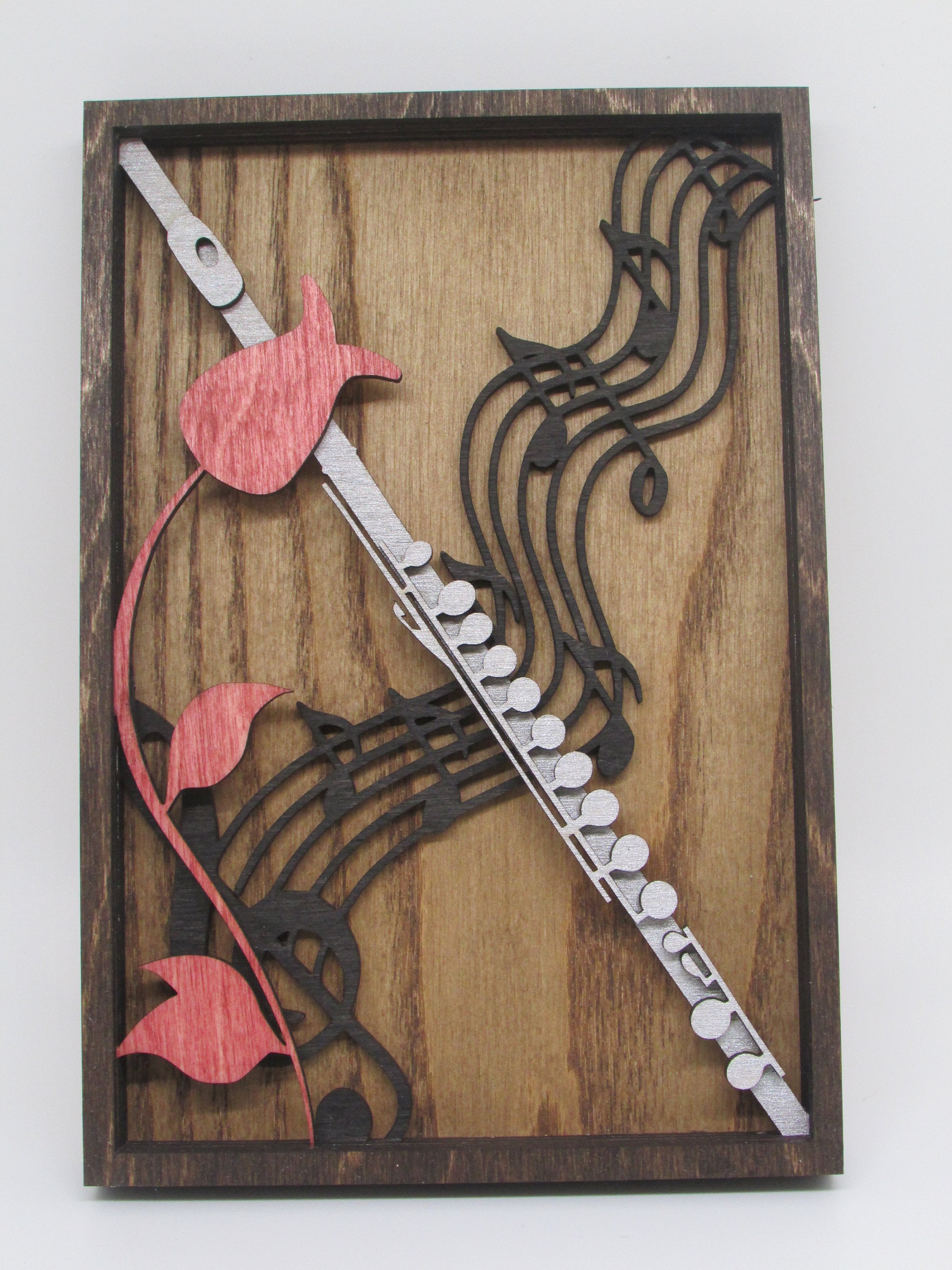 Flute Musical Instrument Digital SVG File for Laser Cutting - Etsy