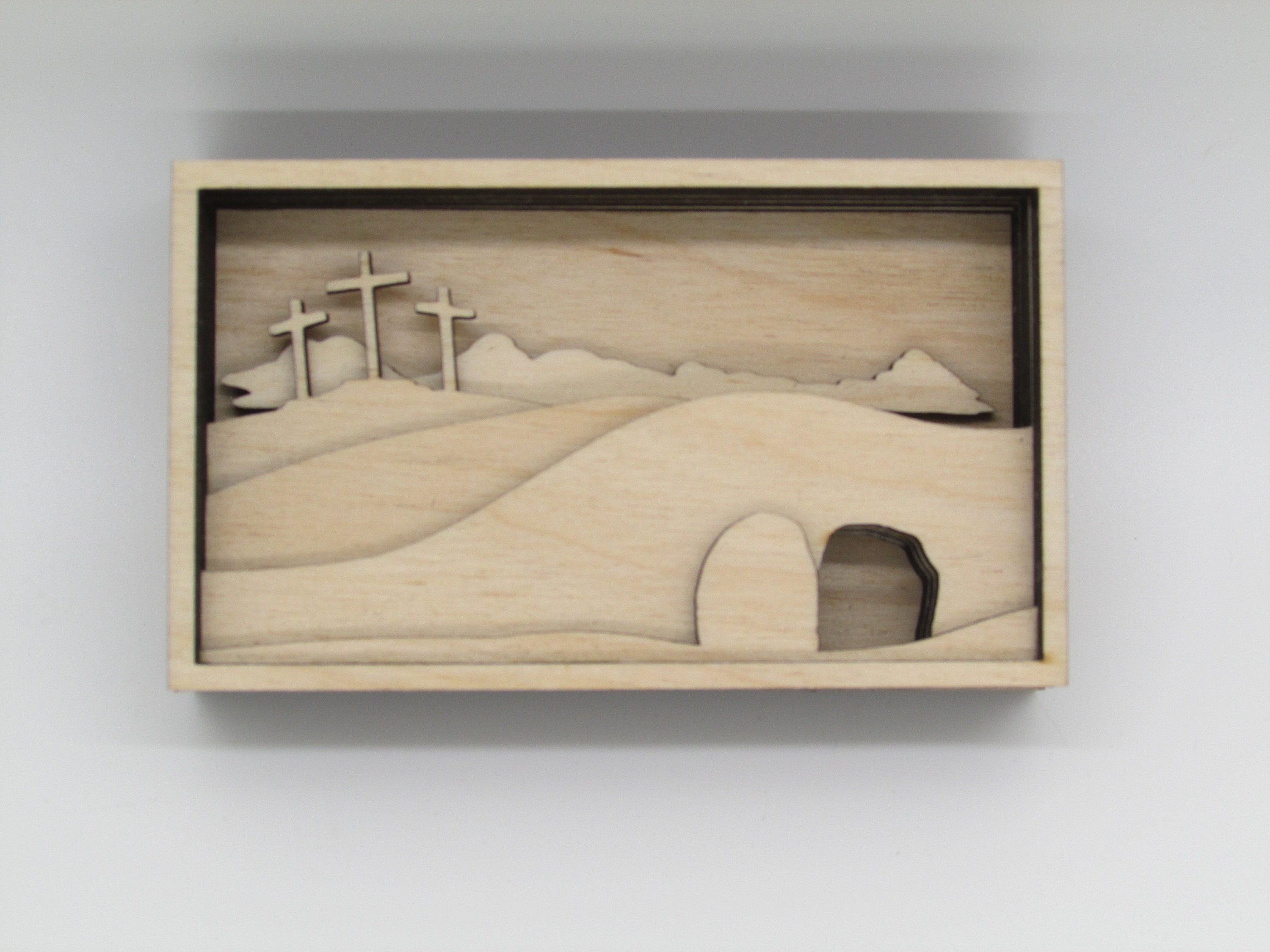 Crosses and Empty Tomb Digital Laser SVG File, Instant Download - Etsy