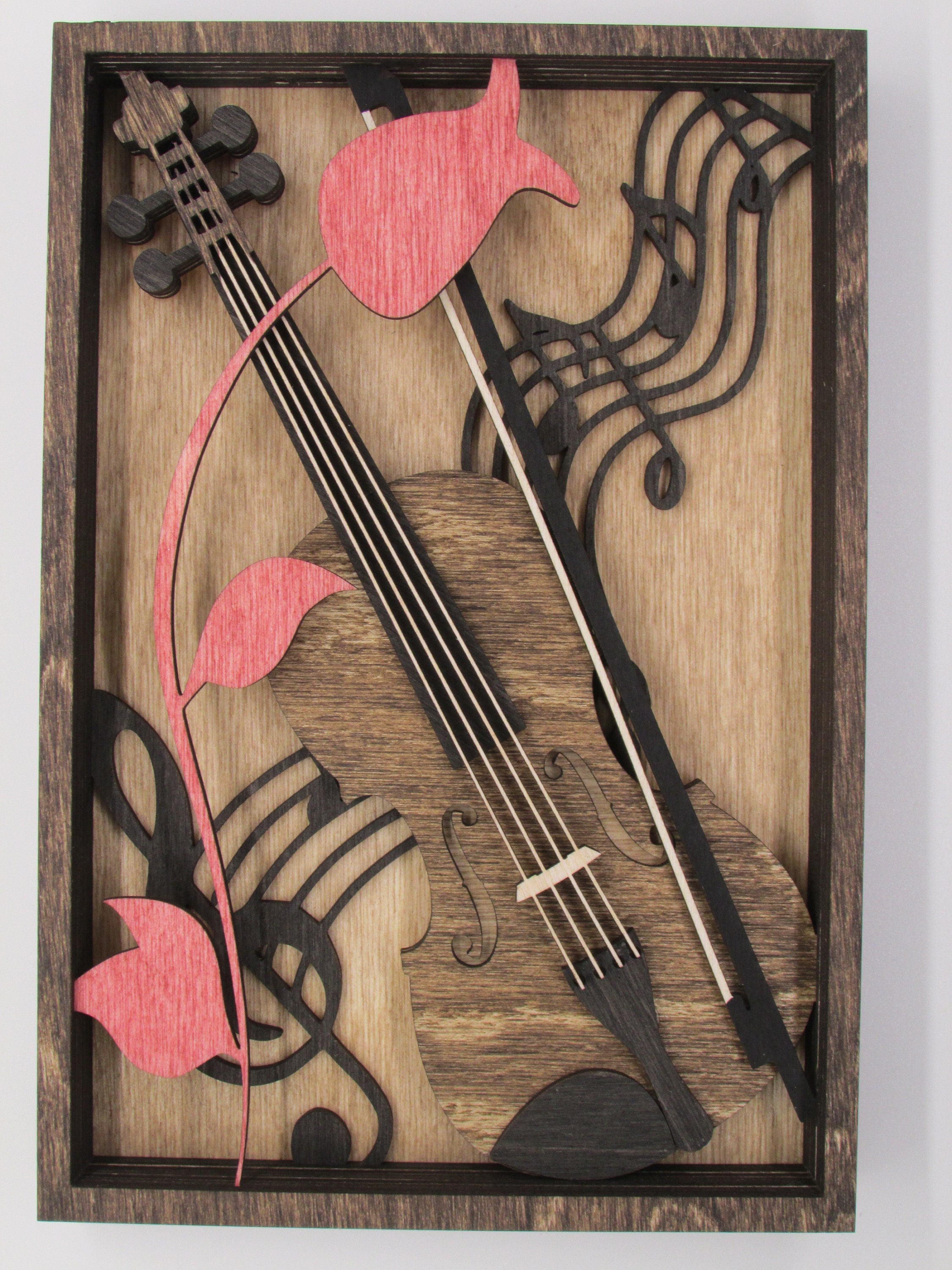 Violin/viola Musical Instrument Digital SVG Laser Cutting File, Instant ...