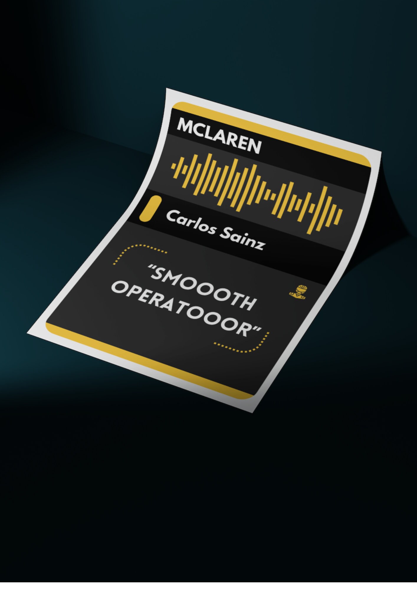 Formula 1 Radio Team Quotes, Carlos Sainz, Team Radio, F1 Poster, F1 ...