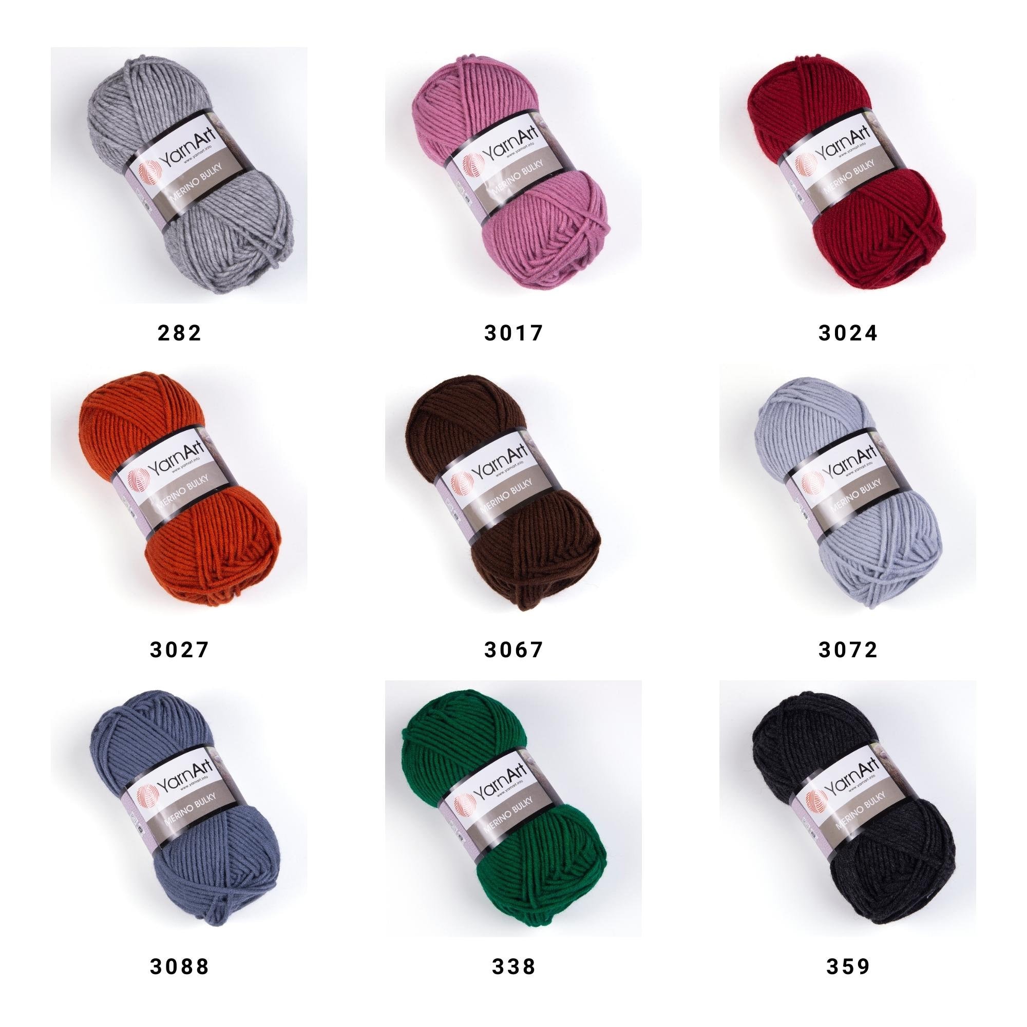 Yarnart Merino Wool Bulky Yarn Chunky Wool Sweaters-baby Blankets ...