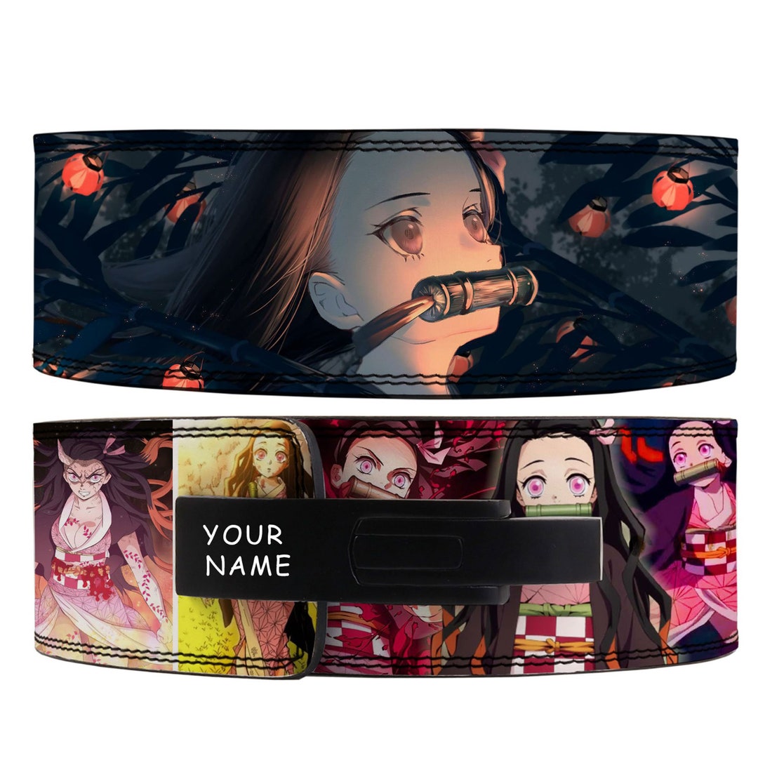 Nezuka Demon Slayer Lever Belt Powerlifting Lever Belt Anime - Etsy