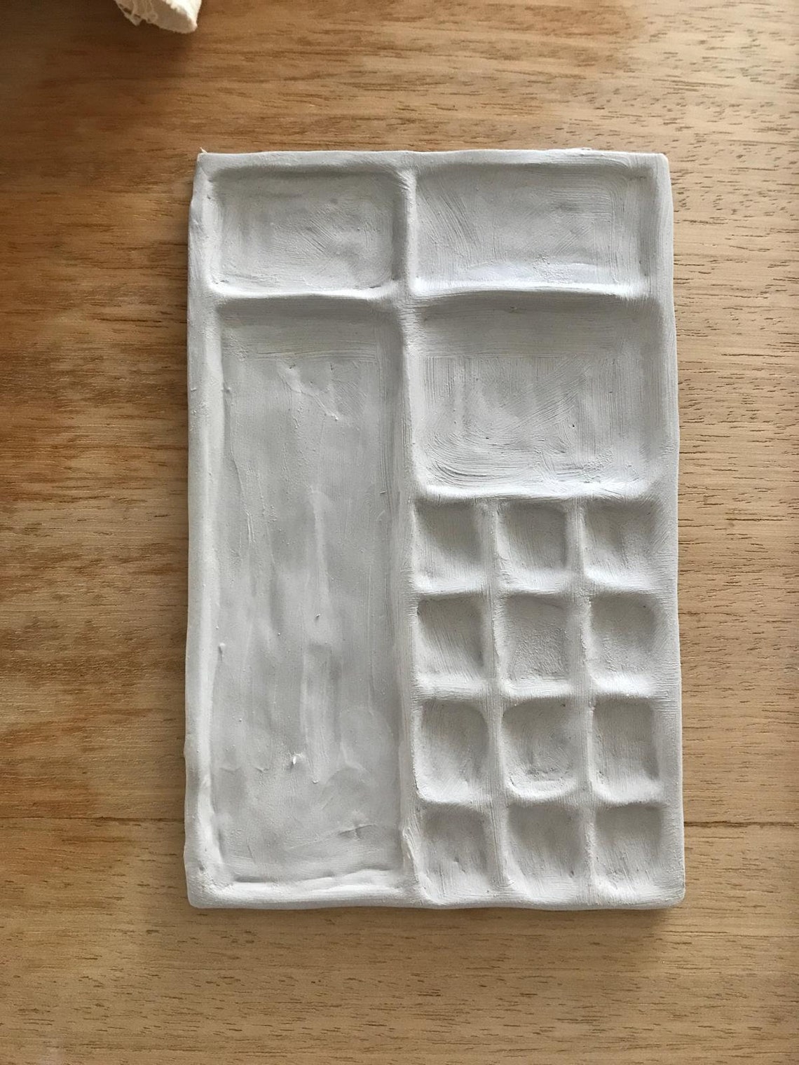 Ceramic Coloring Palette Template, Rectangular Template, Digital ...