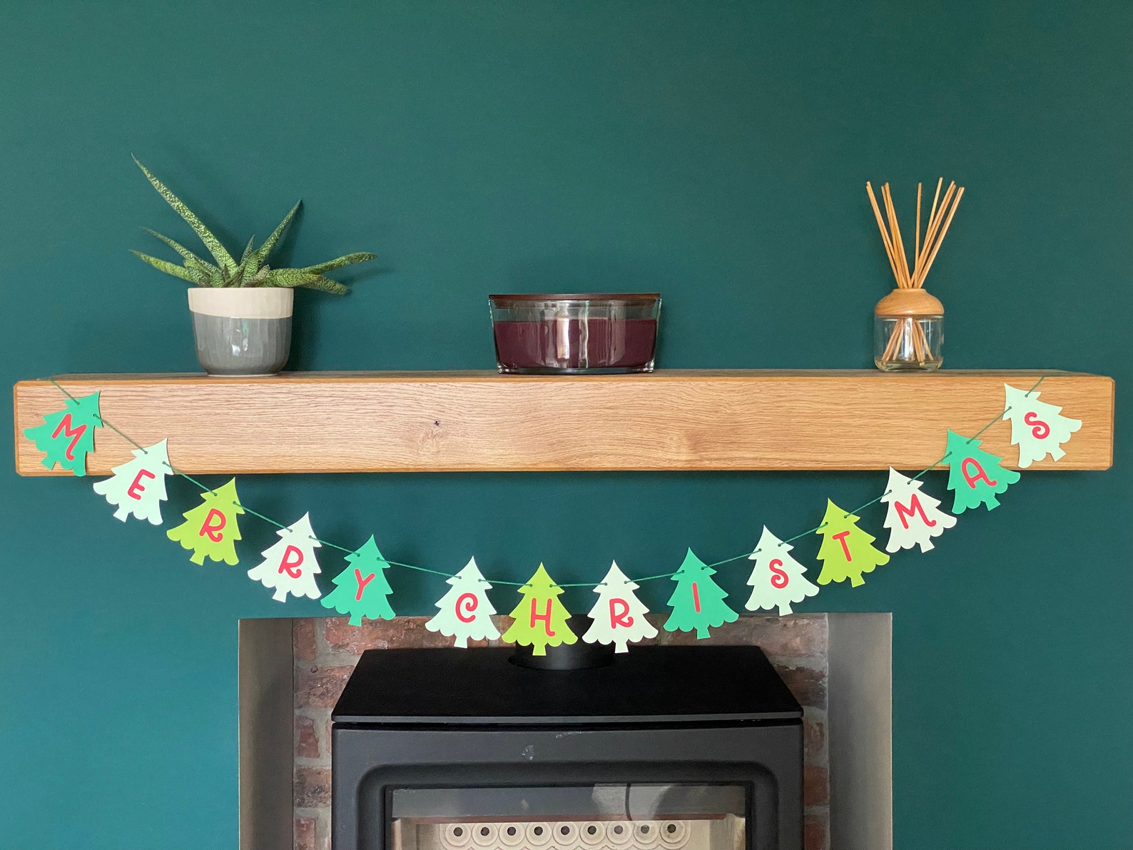 Merry Christmas Banner, Merry Christmas Bunting, Merry Christmas ...