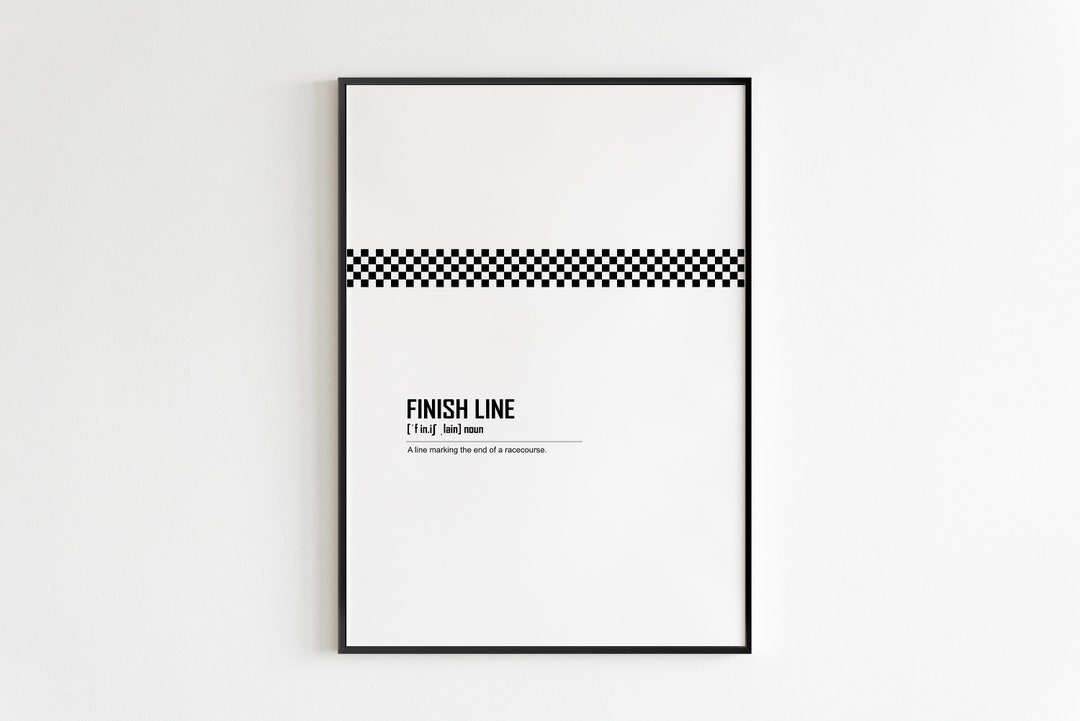 Car Lexicon Finish Line, Formula 1, Car Parts, Car Art, Wall Art, Wall ...